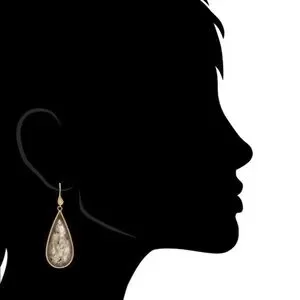 Rivka Friedman | Jewelry | Rivka Friedman 8k Gold Clad Amber Tear ...